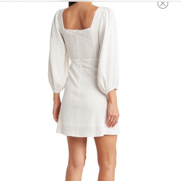 Astr | Dresses | Center Cutout Long Sleeve Dress Astr The Label | Poshmark